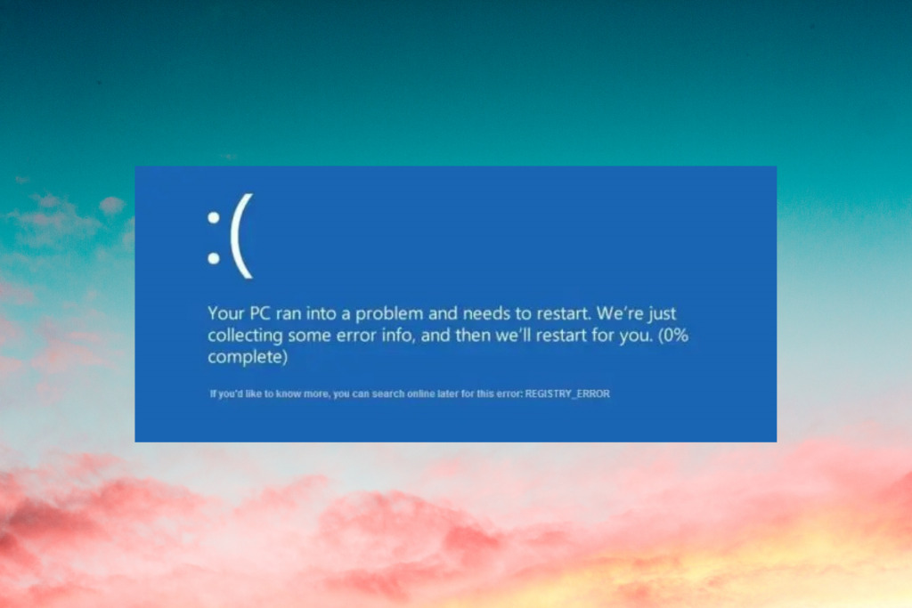 Can Registry Errors Cause Blue Screen of Death Errors?