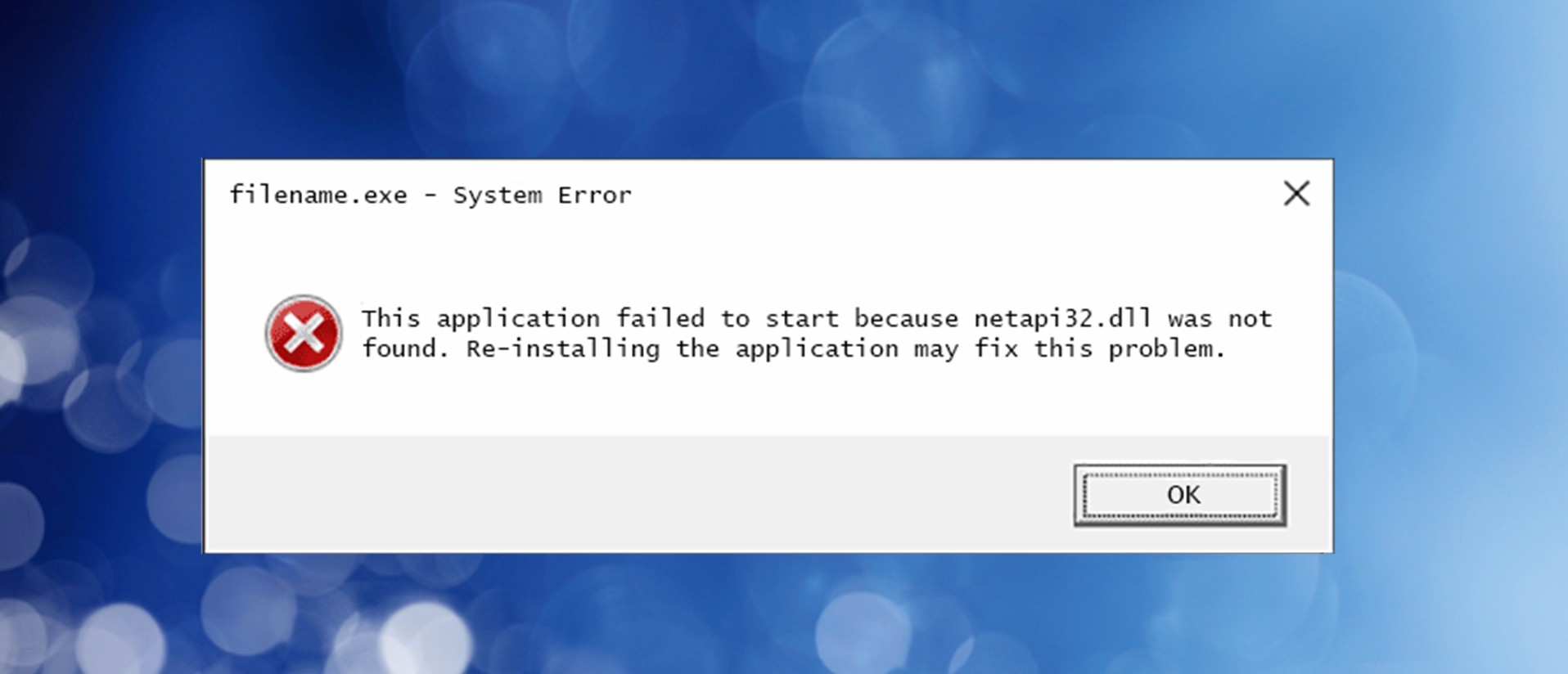 How to Fix NetAPI32.dll Errors on Windows 11/10?
