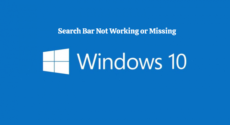 How to Fix Windows 10 Search Bar Not Working | Fortect