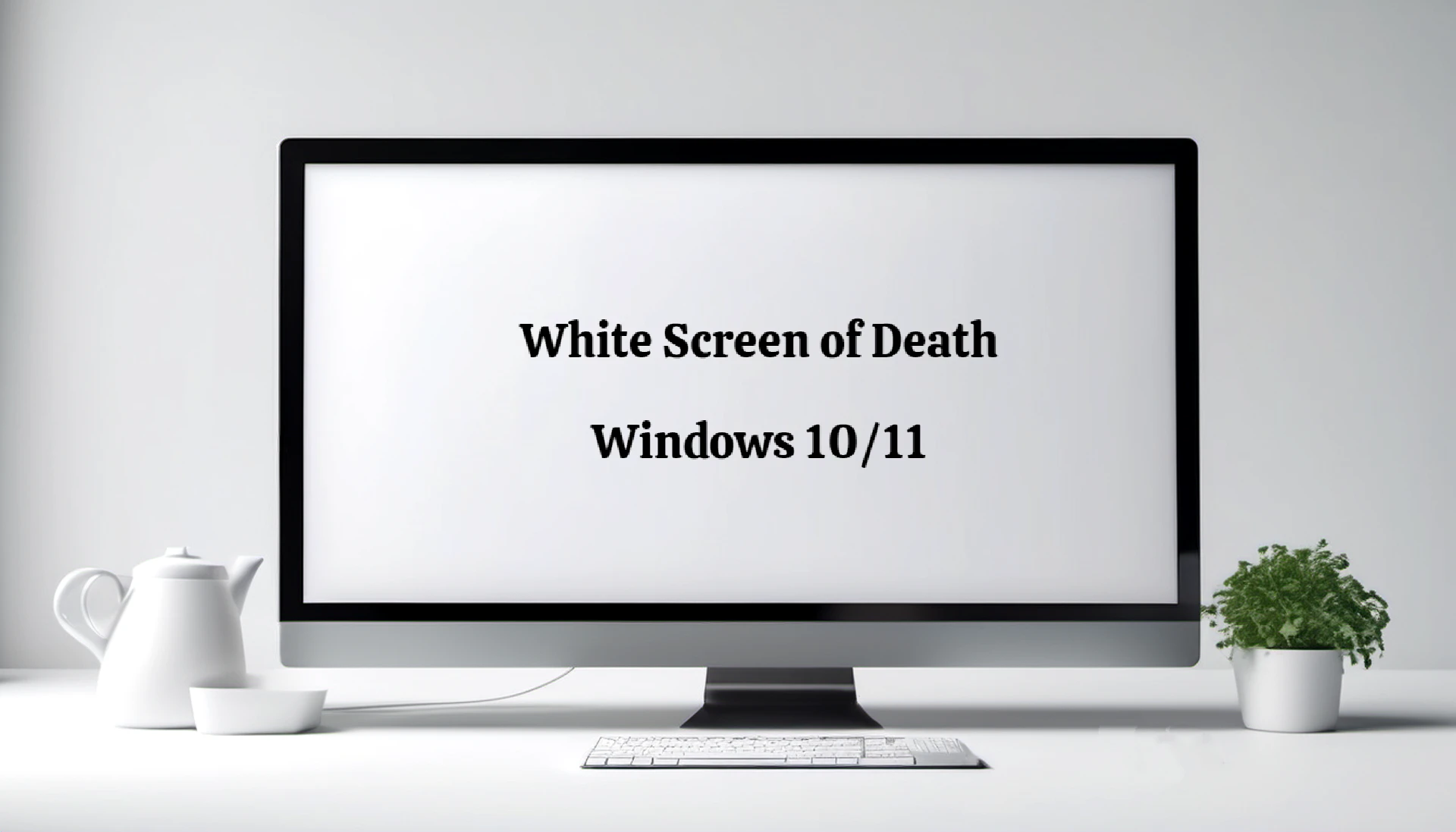 How to Fix a White Screen of Death on Windows