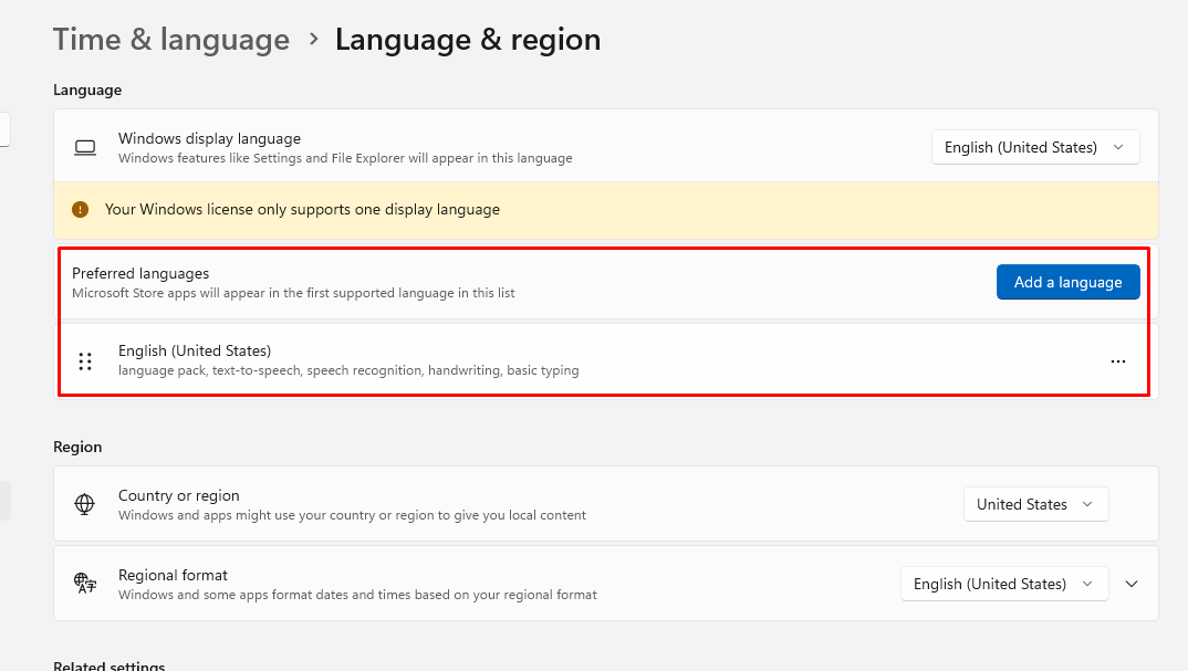 Language Setting Issues on Windows 10/11: 5 Best Fixes