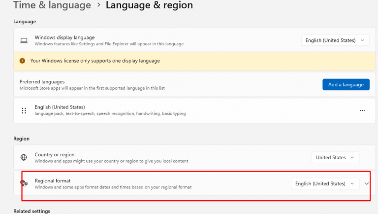 Language Setting Issues on Windows 10/11: 5 Best Fixes