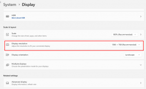 Fixed: Display Resolution Issues on Windows 11 : 7 Best Fixes
