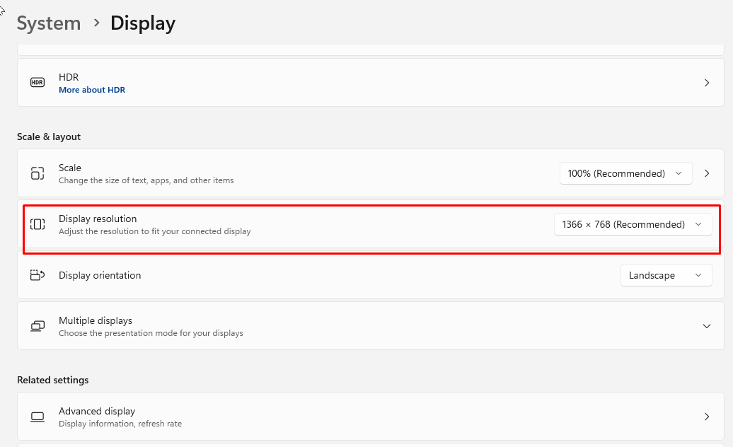Fixed: Display Resolution Issues on Windows 11 : 7 Best Fixes