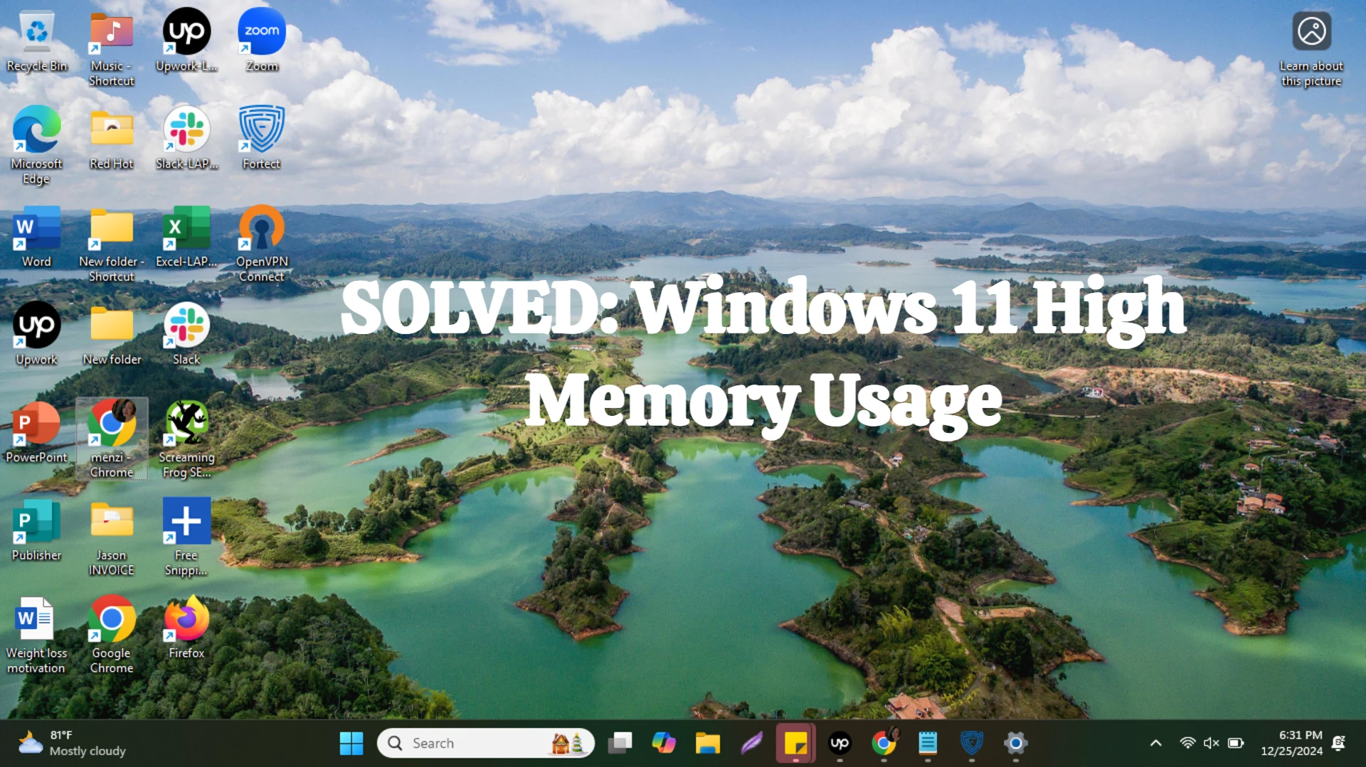 Windows 11 High Memory Usage 6 Best Fixes