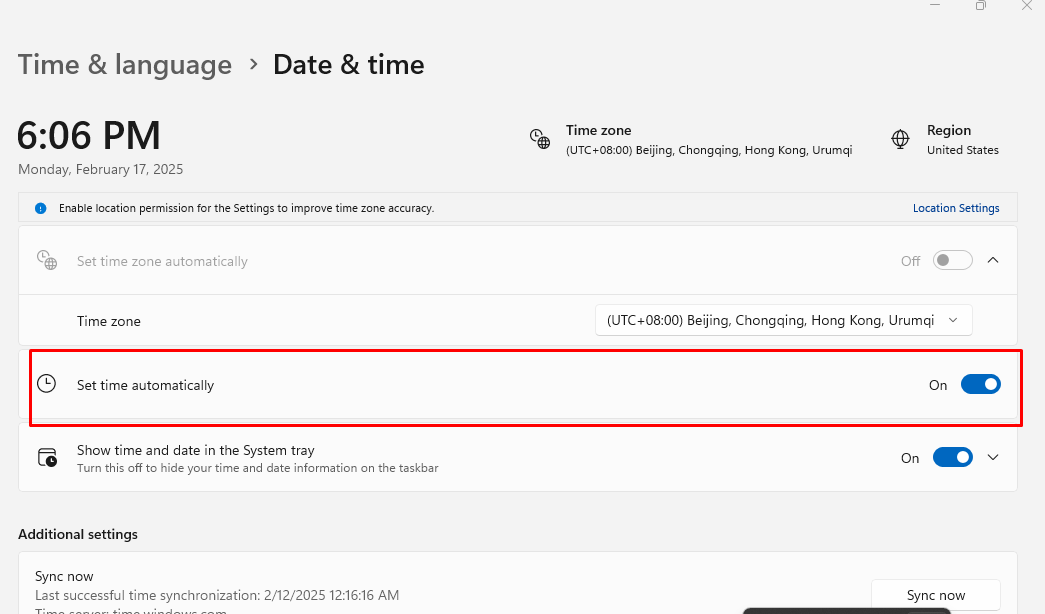 Time Keeps Resetting in Windows 10 : 7 Best Fixes
