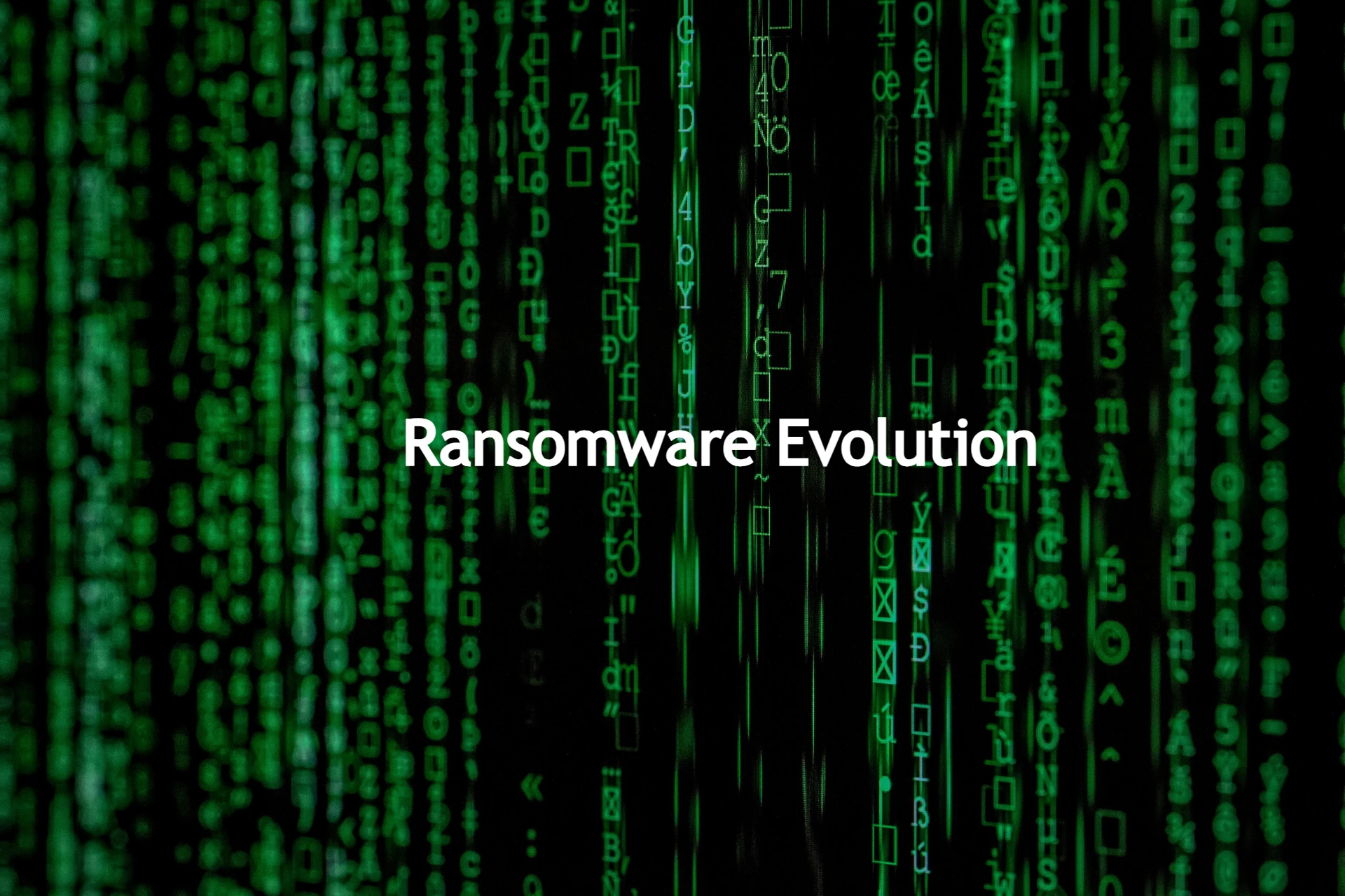 Ransomware Evolution, Targets, and Safety Measures