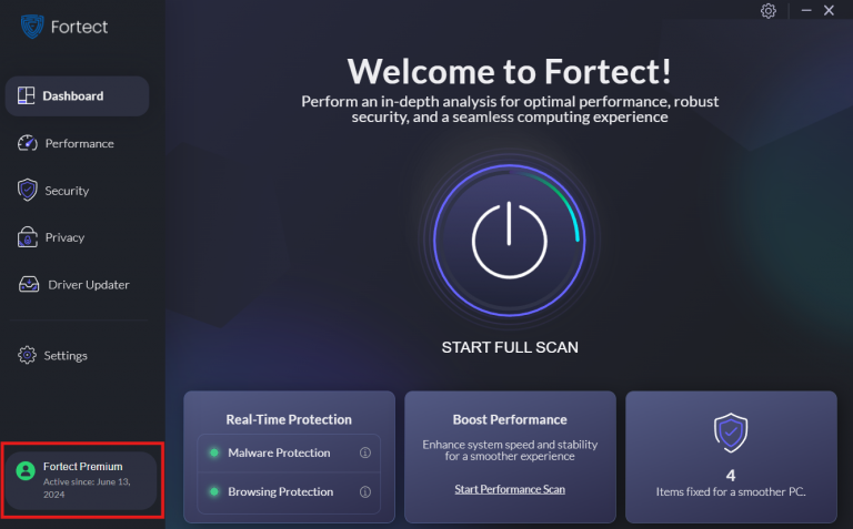 License Key Management - Fortect