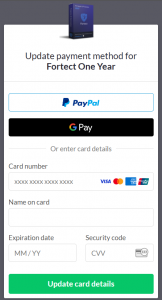 Fortect Billing & Subscriptions - Fortect
