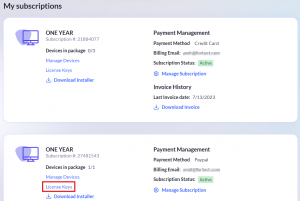 License Key Management - Fortect