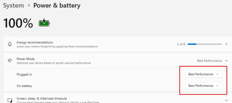 SOLVED: Windows Power Mode Performance Issues | Fortect